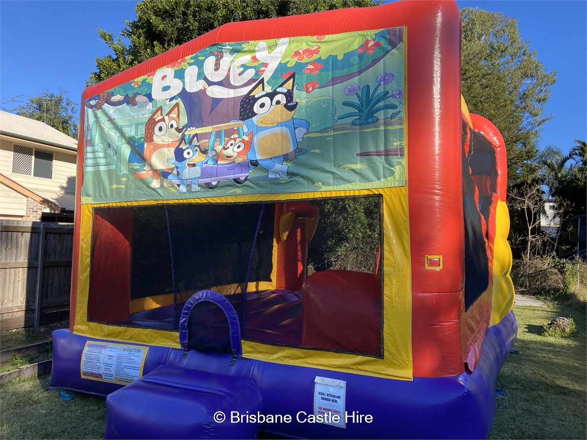 🐶 Bluey Combo 4.5 x 6m - Jumping Castle Hire in Brisbane , North ...
