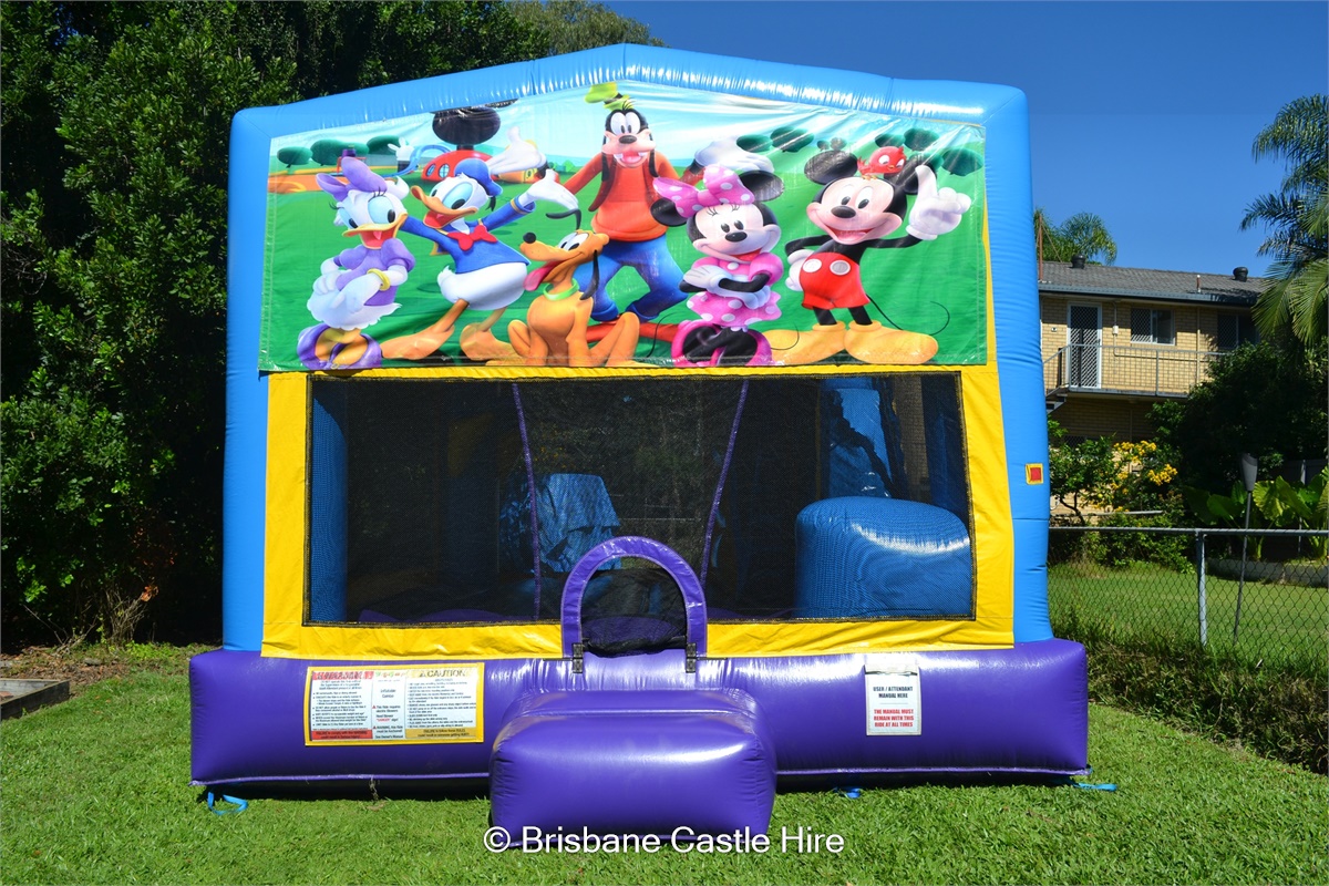 Mickey and Minnie Mouse Combo 4.5 x 6 - Jumping Castle Hire in Brisbane ...