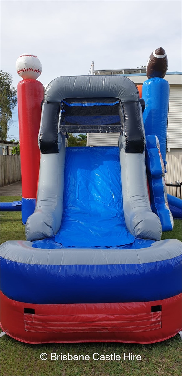 🏈 Sports Combo - Jumping Castle Hire in Brisbane , North Brisbane ...